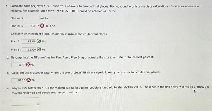 Solved A company is considering two mutually exclusive | Chegg.com