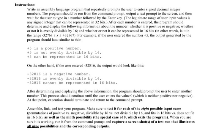 Solved We are using the Kip Irvine Assembly Language for x86 | Chegg.com