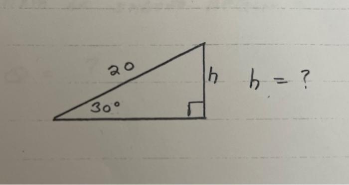 Solved h=? | Chegg.com