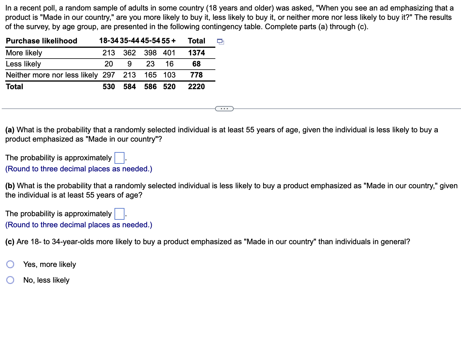 Solved In a recent poll, a random sample of adults in some | Chegg.com