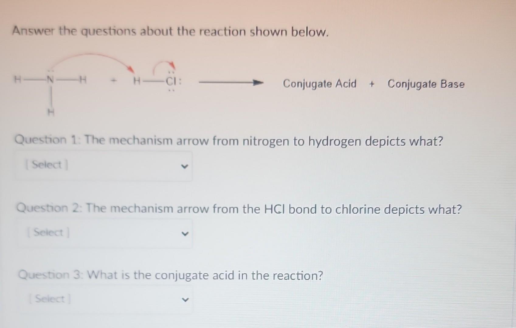 [Solved]: Answer the questions about the reaction shown