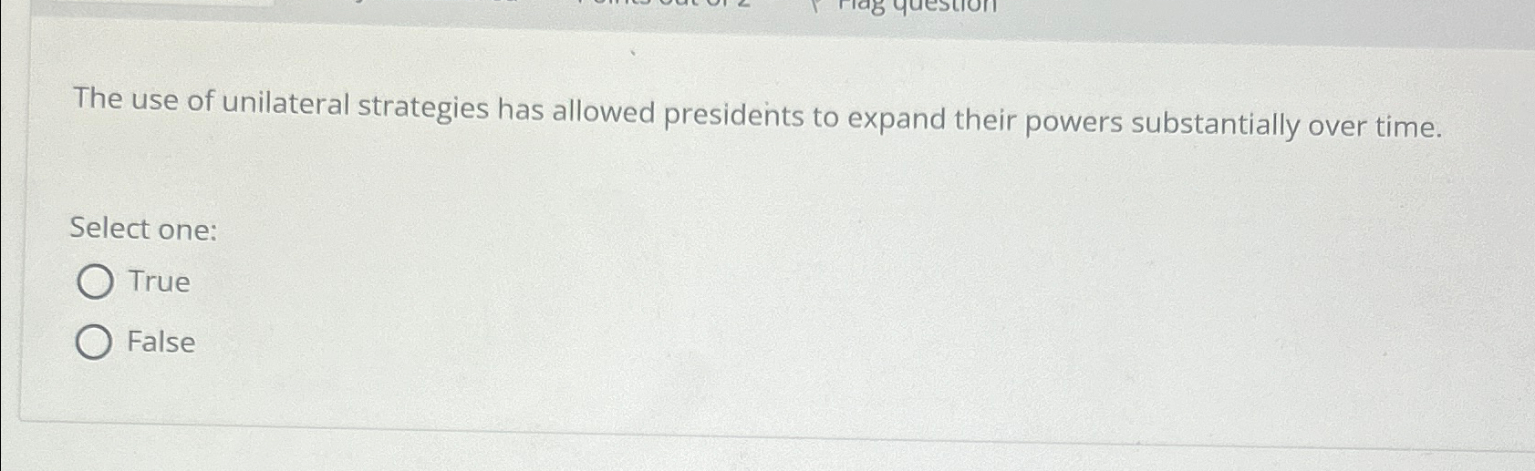 Solved The use of unilateral strategies has allowed | Chegg.com