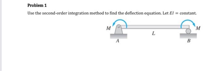Solved Use the second-order integration method to find the | Chegg.com