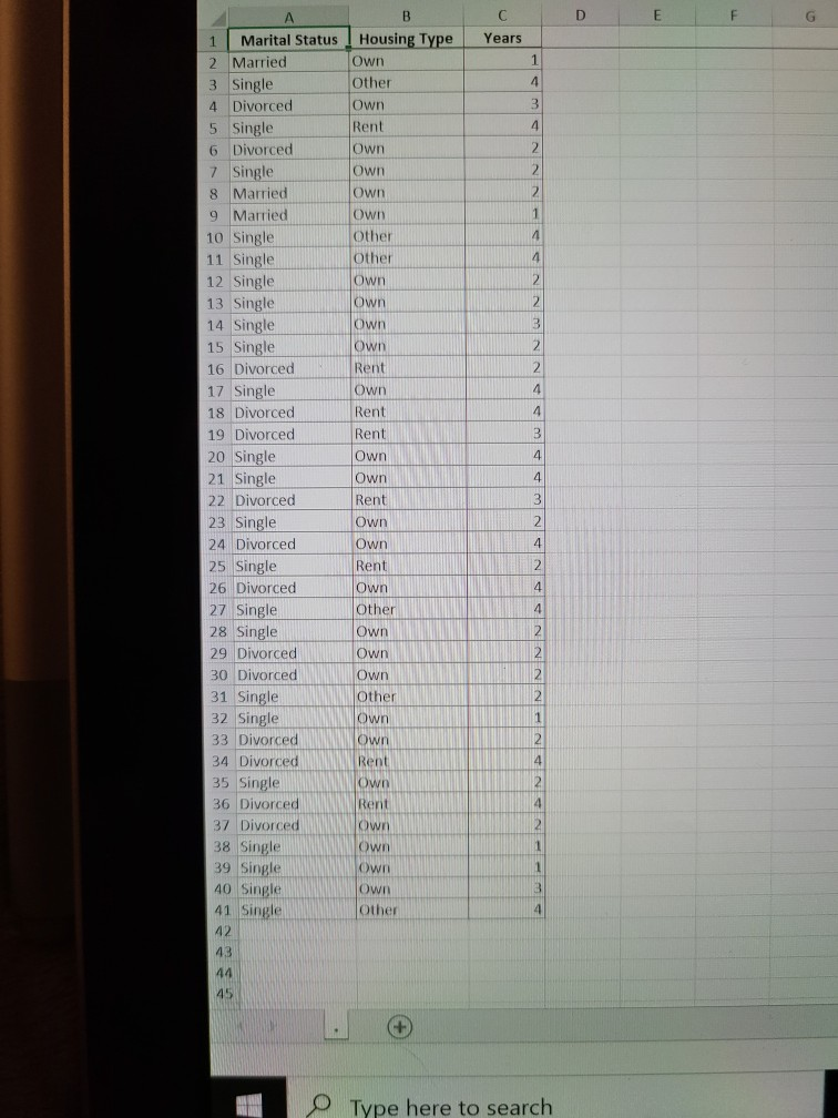 Solved Use A Pivot Table To Construct A Cross Tabulation For