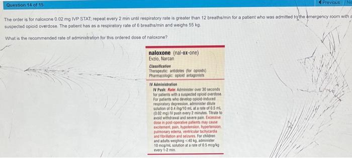 Solved Question 14 of 15