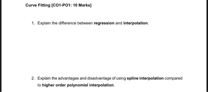 Solved 1. Explain the difference between regression and | Chegg.com