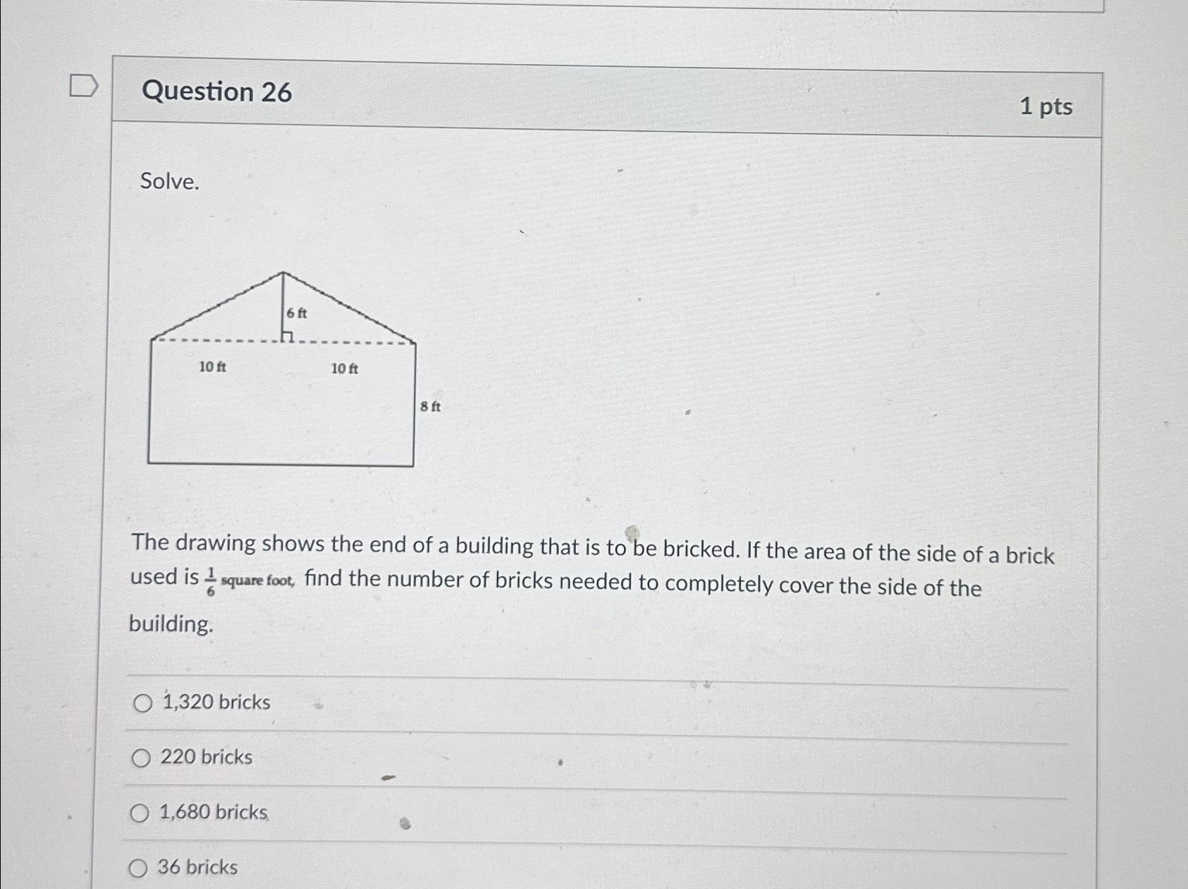 Solved Question 261 ﻿ptsSolve.The drawing shows the end of a | Chegg.com