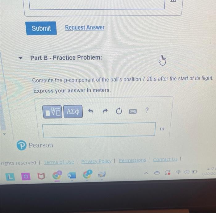 Solved Now let's consider a projectile problem in which the | Chegg.com