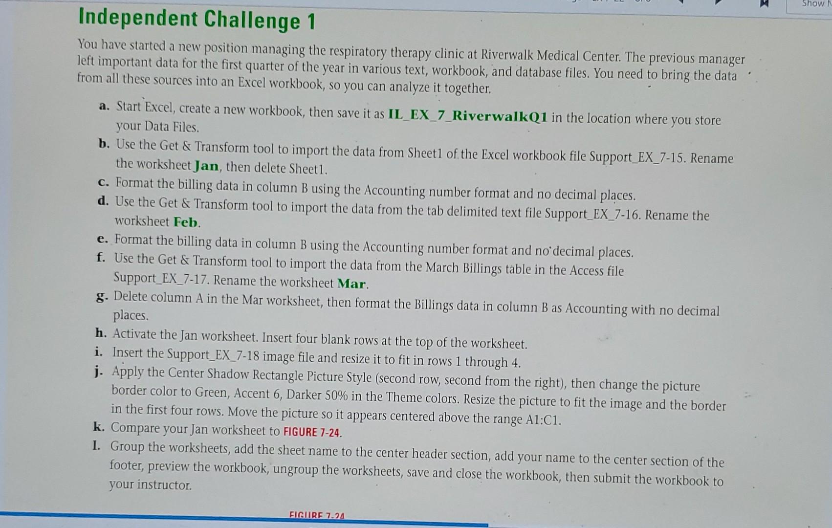 Solved a. Start Excel, create a new workbook, then save it | Chegg.com