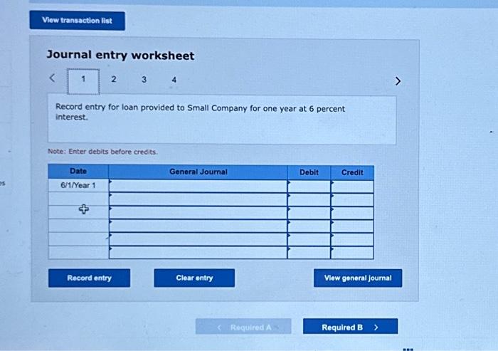 Solved Journal entry worksheet Record entry for collection | Chegg.com