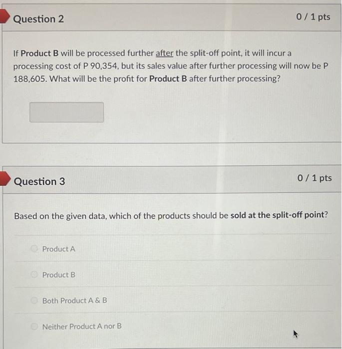 Solved JOINT PRODUCTS: Machintosh Company produces two | Chegg.com