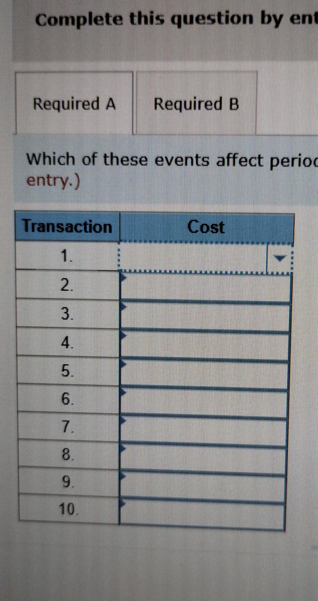 Solved 1. Acquired $50,000 cash from the issue of common | Chegg.com