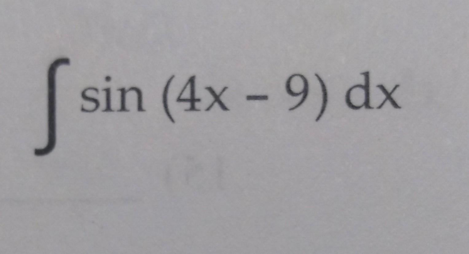 Solved (4x−9) | Chegg.com