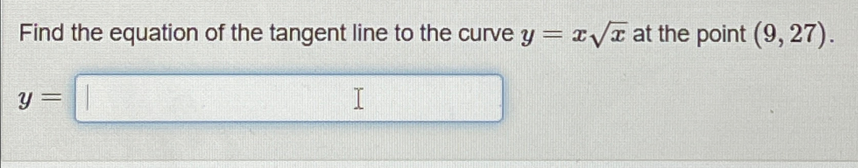 Solved Find the equation of the tangent line to the curve | Chegg.com