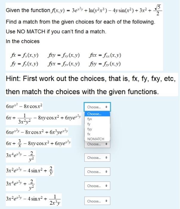 Solved Given the function | Chegg.com