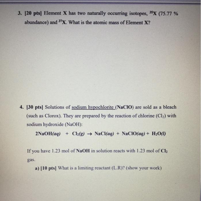 Solved 1. (25 pts] A sample of ethanol (C2H60) contains | Chegg.com