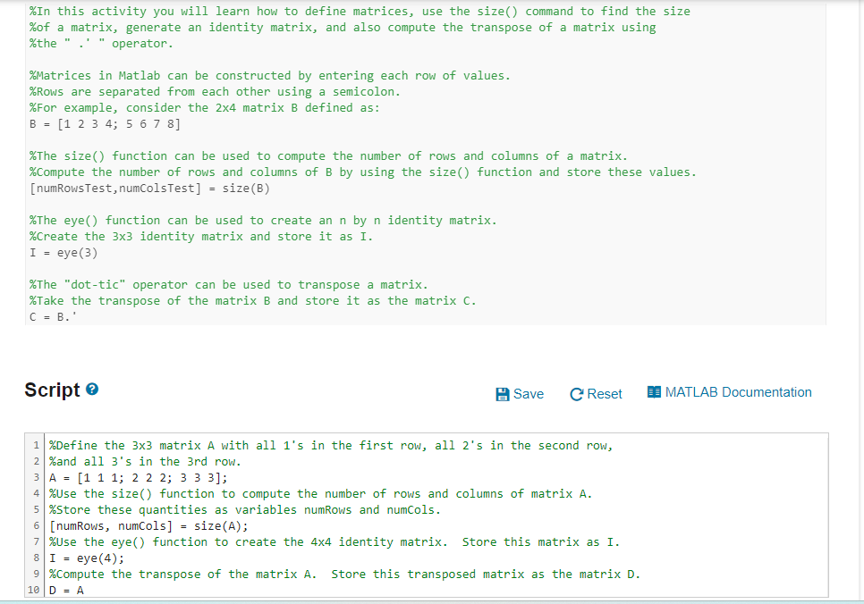 Solved %In this activity you will learn how to define | Chegg.com