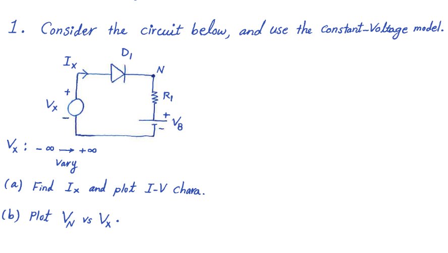 Solved Consider the circuit below, and use the | Chegg.com
