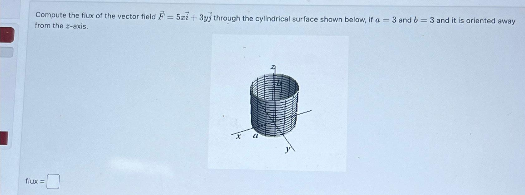 Solved Compute the flux of the vector field | Chegg.com