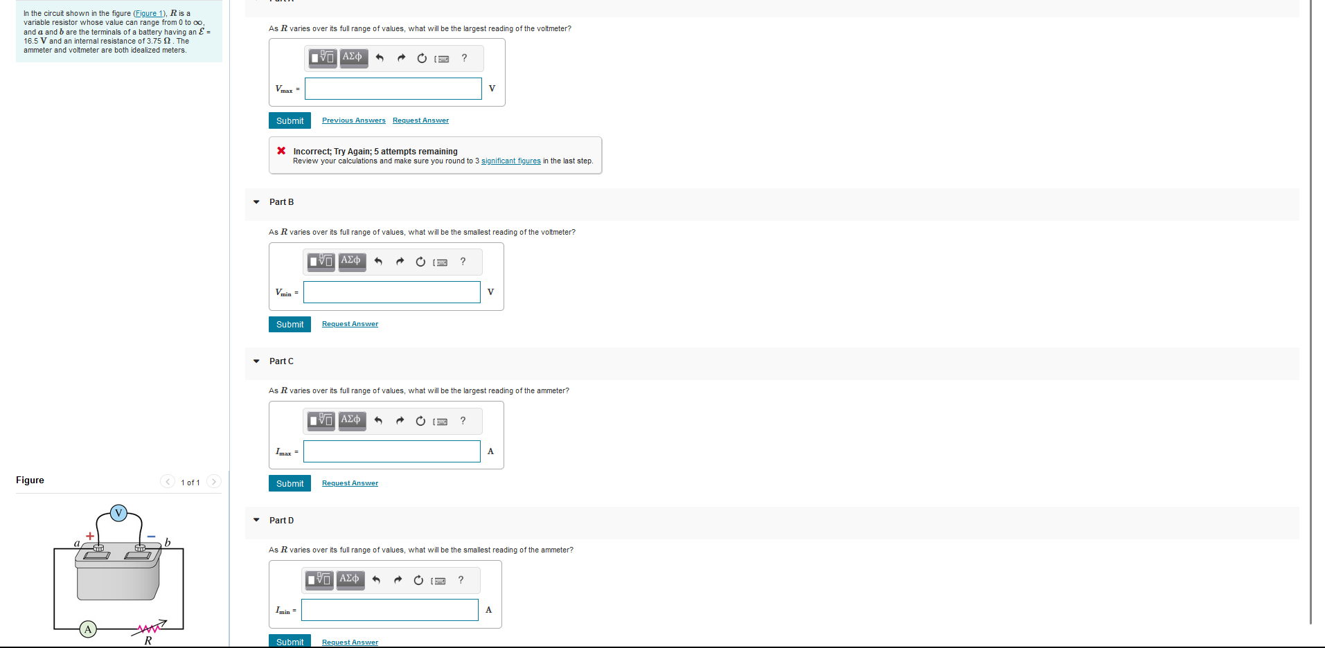 Solved As R ﻿varies over its full range of values, what will | Chegg.com