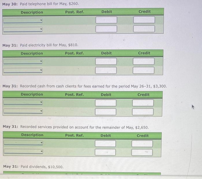 Solved Comprehensive Problem 1 Part 1 The Following Is A