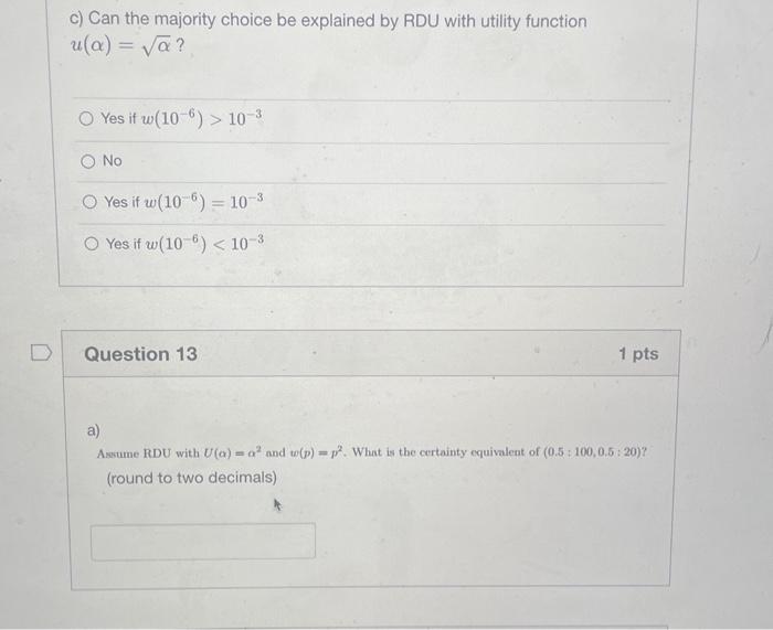 Solved Consider the lottery x=(10−6:106,1−10−6:0). That is, | Chegg.com