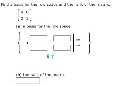 Solved Find a basis for the column space and the rank of the | Chegg.com