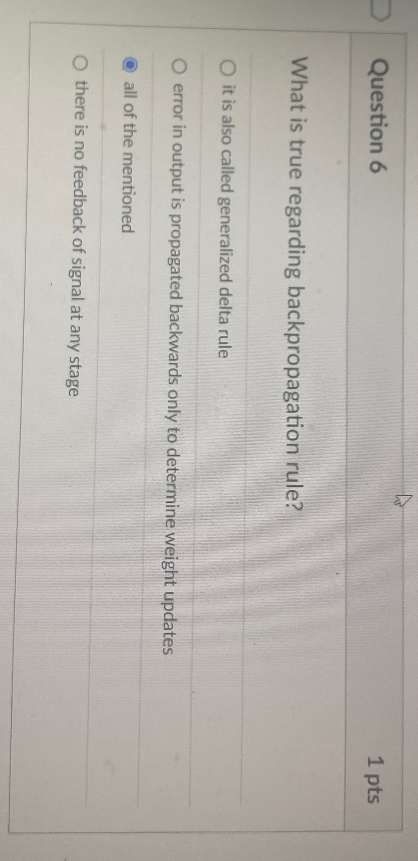 Solved Question 61 ﻿ptsWhat is true regarding | Chegg.com