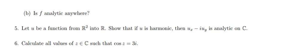 Solved 5. ﻿Let u ﻿be a function from R2 ﻿into R. ﻿Show that | Chegg.com