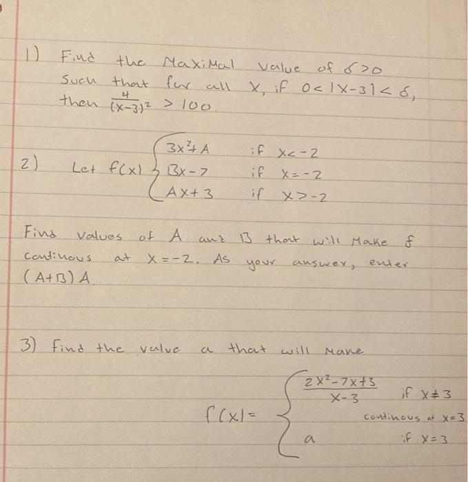 Solved Answer ALL 3 questions. I need help with the 3 | Chegg.com