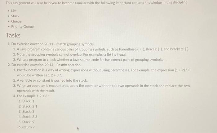 Solved This assignment will also help you to become familiar | Chegg.com