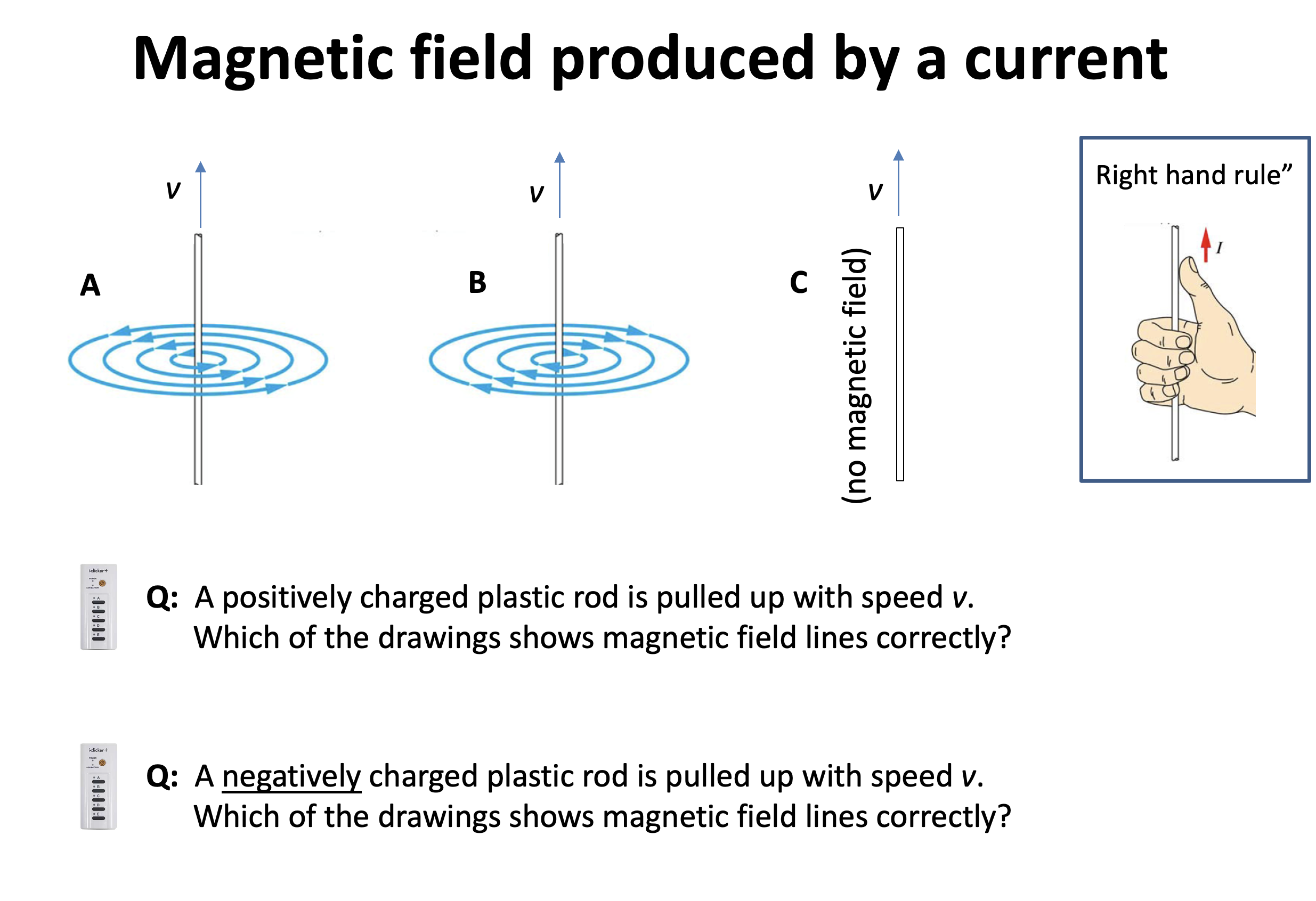 Solved Magnetic field produced by a currentQ: A positively | Chegg.com