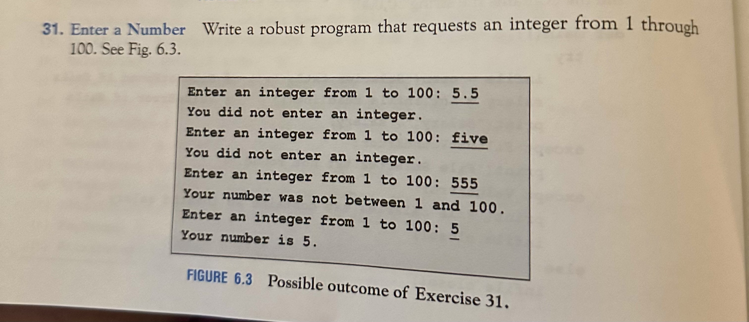 Solved Enter a Number Write a robust program that requests | Chegg.com Solved Enter a Number Write a robust program that requests | Chegg.com