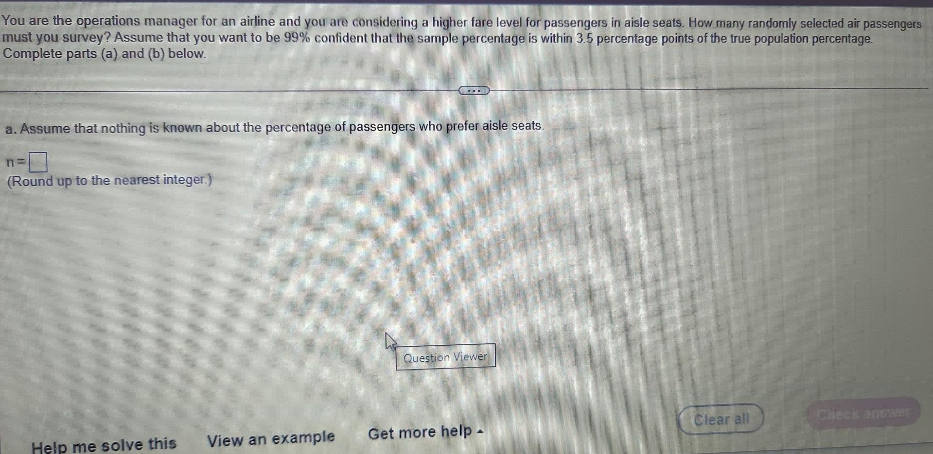 Solved You are the operations manager for an airline and you | Chegg.com