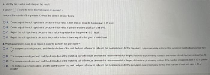 Solved Sample 1 minss Sample 2 . Choose the contect answor | Chegg.com