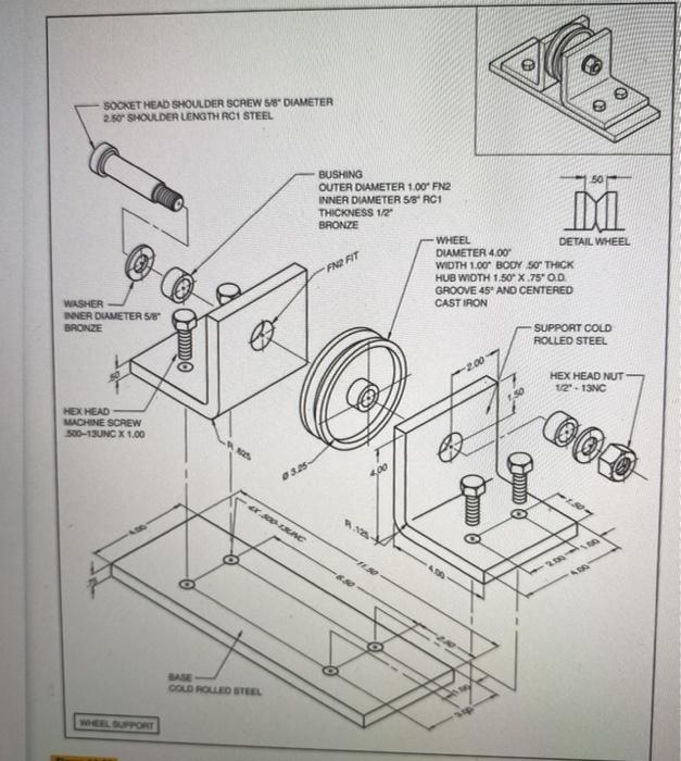 10.5 Examine the wheel support assembly (Figure | Chegg.com