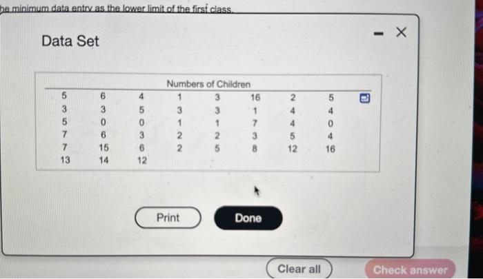 Solved Data Set Vew an eraniple Veleo oel mors help - e. | Chegg.com