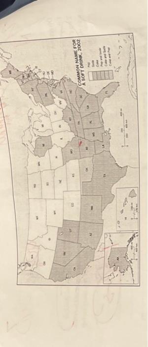 Solved 1Describe a spatial pattern that is shown by the | Chegg.com