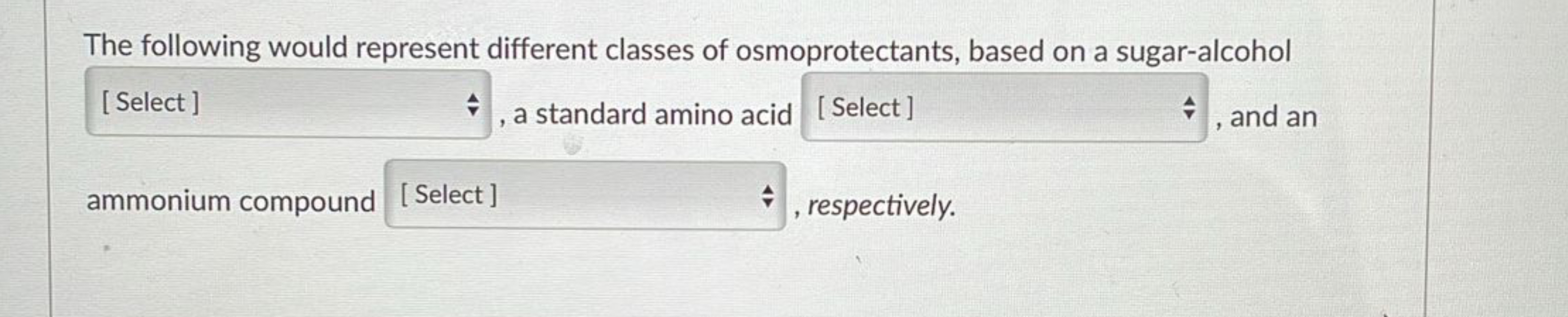 Solved The following would represent different classes of | Chegg.com