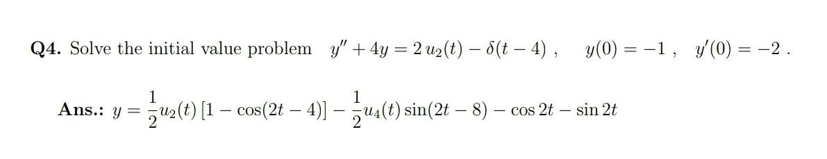 Solved nd the general solution of y(4)+3y′′′+3y′′+y′=t3+64. | Chegg.com