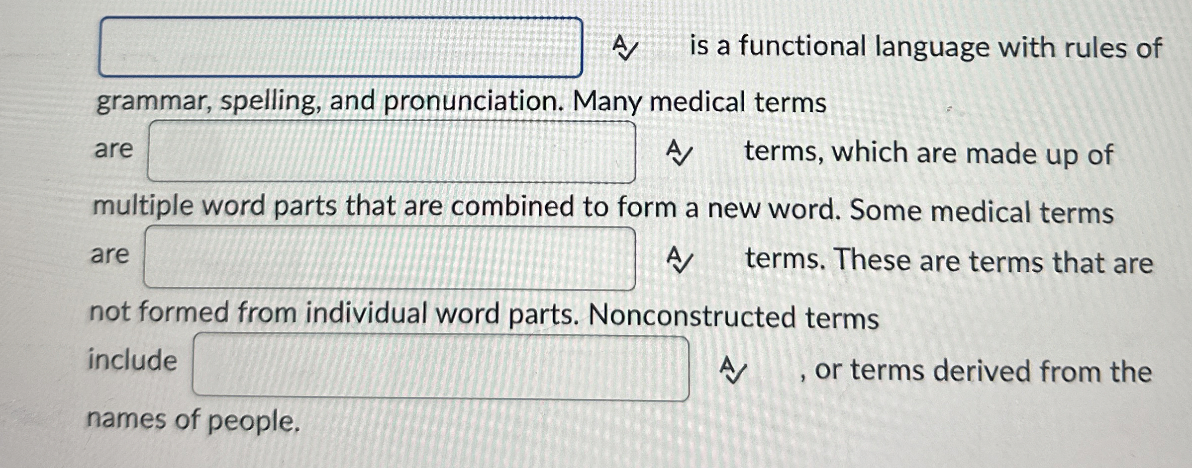 A is a functional language with rules of grammar, | Chegg.com