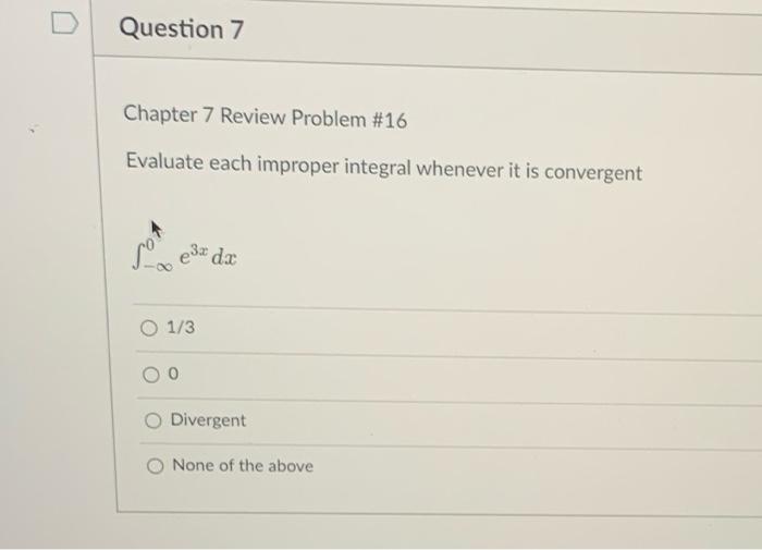Solved Question 5 Chapter 7 Review Problem #10 Use the table | Chegg.com