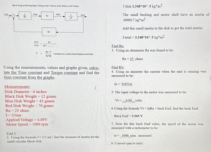 Solved Below is a table & a guided set of steps/equations in | Chegg.com