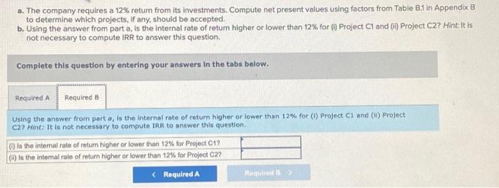 Solved Exercise 26-18 (Algo) Net present value, unequal cash | Chegg.com