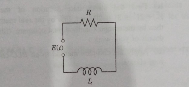 Solved 1. (RL-circuit) Model the RL-circuit in Fig. 63. Find | Chegg.com