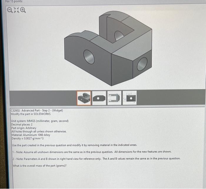 C32601: Advanced Part - Step 1 - (Widget) Build this | Chegg.com