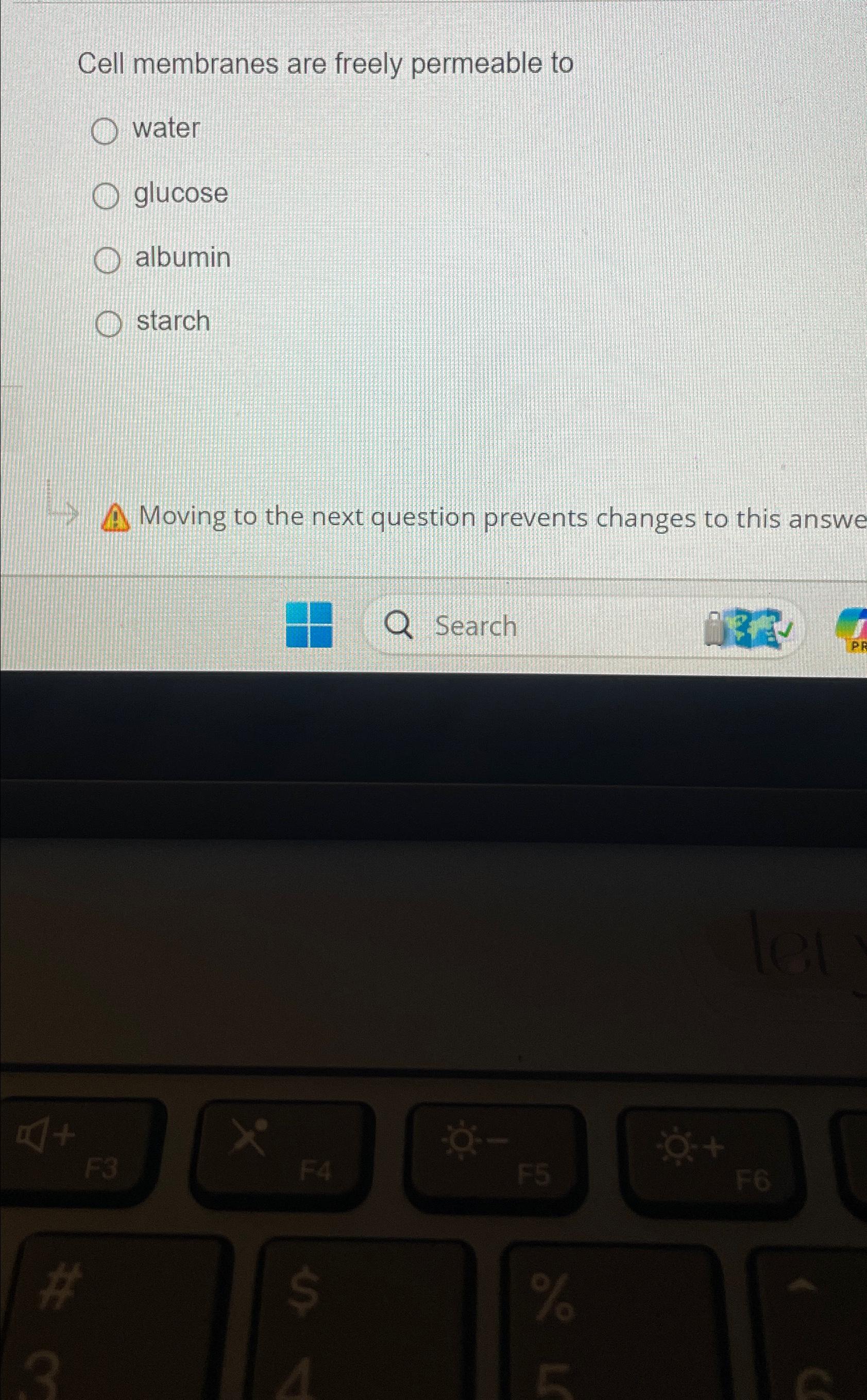 Solved Cell membranes are freely permeable | Chegg.com