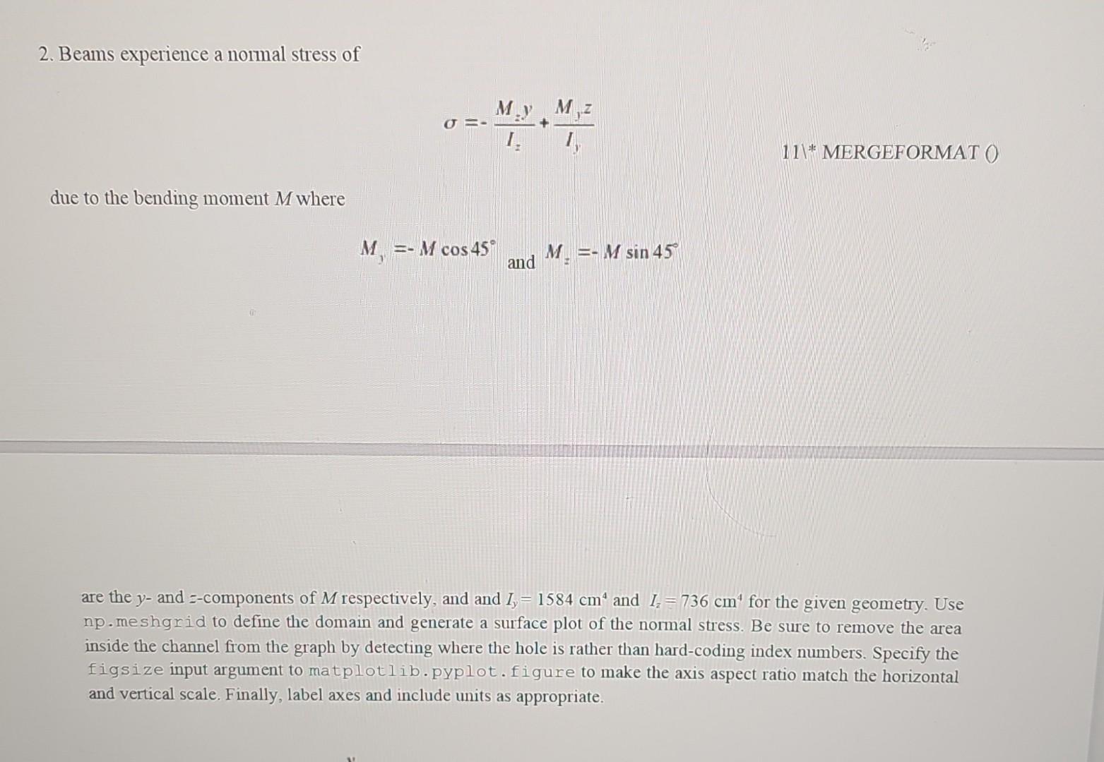 Solved 1. Plot the function y=2sin(x)−3cos(2x) on the domain | Chegg.com