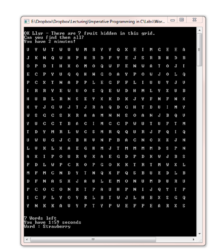 Introduction A Word Search Puzzle consists of a grid | Chegg.com