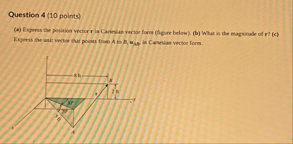 Solved Question 4 (10 ﻿points)(a) ﻿Express the position | Chegg.com